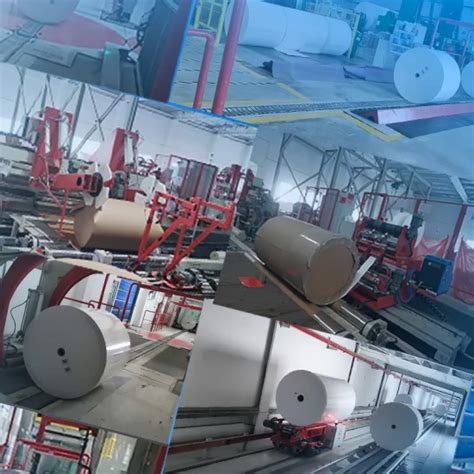 Integrated Paper Roll Wrapper With Roll Handling System Reel Wrapper And Paper Roll Handling