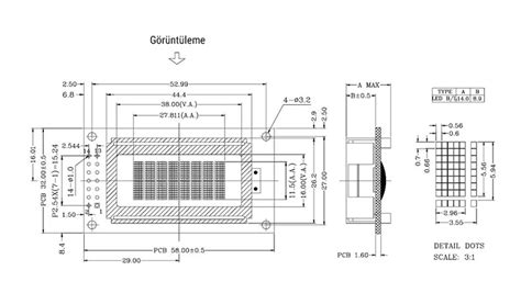 2X8 Lcd Screen Green TC802C 03 Buy With Affordable Price Direnc Net