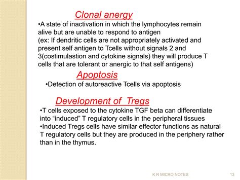 Immunological Tolerance And Modulation Ppt Pptx