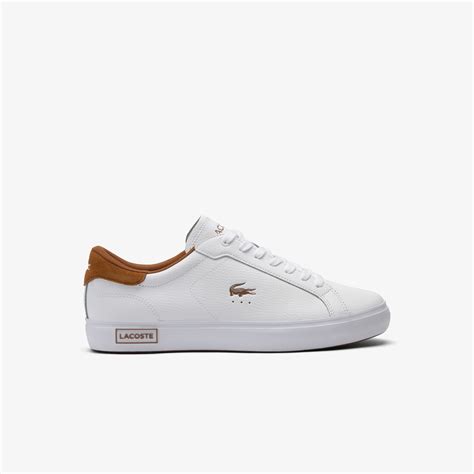 Mens Powercourt Leather Sneakers Sneakers New In 2026 Lacoste