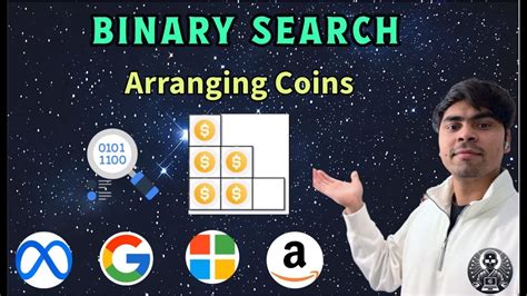 Leetcode 441 Arranging Coins Python Binary Search Solution Explained Algoyogi Youtube