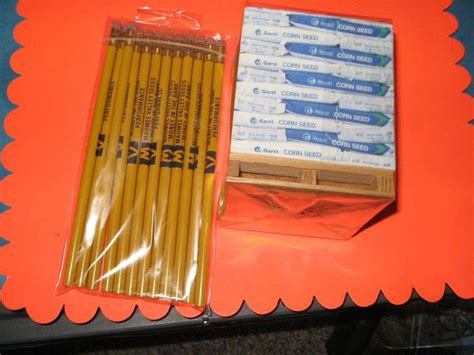 Garst Corn Seed Pallet Of Post Its And Farm Pencils Lil Dusty Online