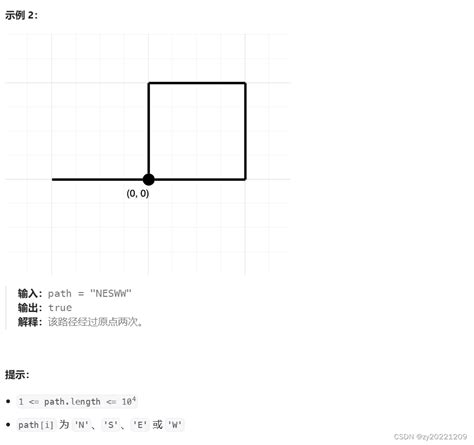 1496 判断路径是否相交leetcode 力扣 Python Csdn博客