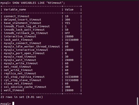 Incrementar Timeout En Una Base De Datos Mysql O Mariadb Nksistemas