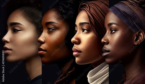 Heritage And Diversity Multicultural Women Embodying Cultural Identity