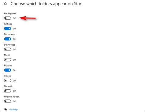 How To Add Folder Shortcuts To The Start Menus Left Sidebar On Windows 10
