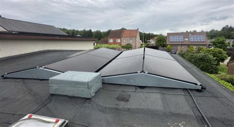 Zonnepanelen Op Plat Dak Of Hellend Dak Plaatsen