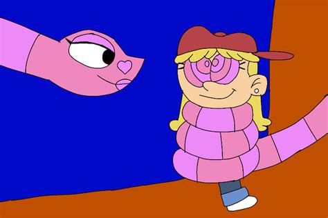 Lona Loud Y Cuddleconda By Beecartoonist13 On Deviantart