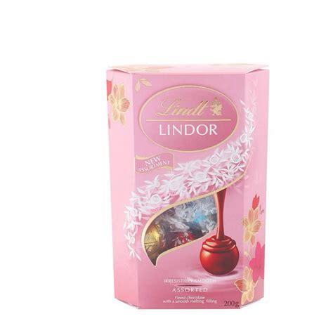 New Lindt Lindor Cornet Extra Dark Chocolate 60 Cacao 200 G ลินด์ลินดอร์ Dark 70 Pink