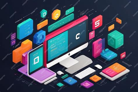 Html And Css Illustration Premium Ai Generated Image