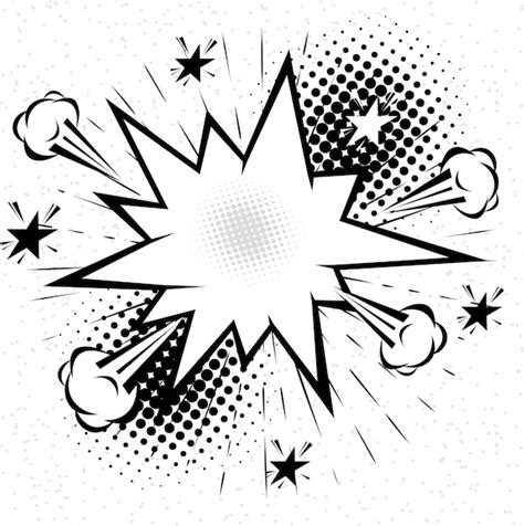 Premium Vector Speech Bubbles Icon Comic Blank Text Speech Bubbles In