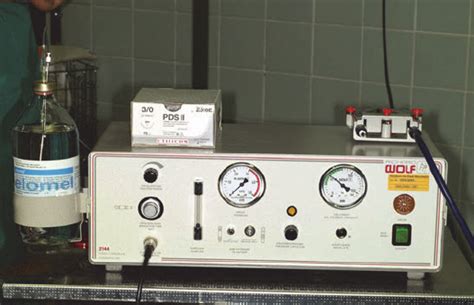 Specific Device For Co2 Insufflation Water Injection And Suction