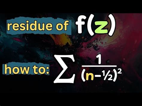 Free Video Important Concepts In Complex Function Theory From Michael Penn Class Central