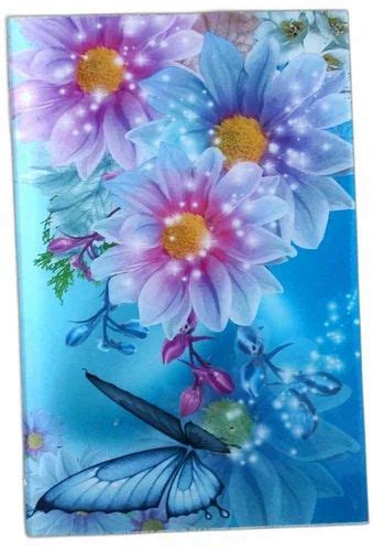 Polished Blue Digital Printed Door Glass At ₹ 450sq Ft In Secunderabad