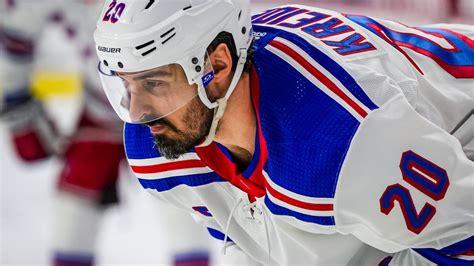 Chris Kreider Will Be Sidelined By The Rangers Today Even Though He Is