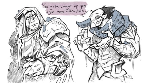 Darksiders War Drawing