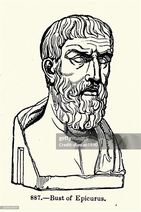 Epicurus An Ancient Greek Philosopher Who Founded Epicureanism Art