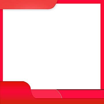 Red Border White Background Image