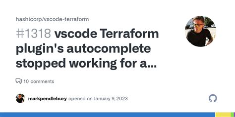 Vscode Terraform Plugins Autocomplete Stopped Working For A Specific Repository · Issue 1318