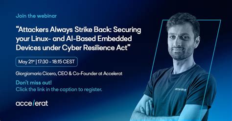 Embeddedworld Webinar Embeddedsystems Cybersecurity Accelerat