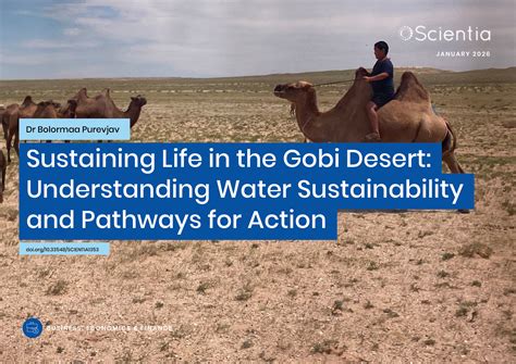 Dr Bolormaa Purevjav Sustaining Life In The Gobi Desert