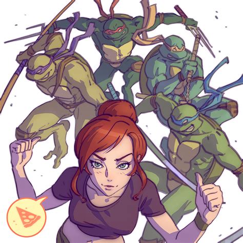 April Oneil Эйприл ОНил Teenage Mutant Ninja Turtles Черепашки