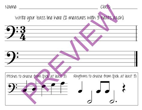 Free Music Composition Worksheet Download Free Music Composition Worksheet Png Images Free