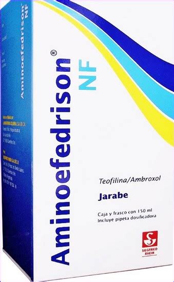 Aminoefedrison Nf Jarabe 150ml Ambroxol Teofilina Farmacia Rivas Del