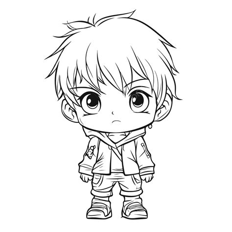 How To Draw Chibi Anime Boy