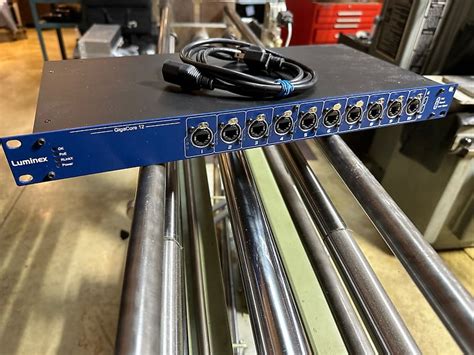 Luminex Gigaport 12 Ethernet Switch 2019 Blue Reverb