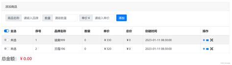 js对数组进行操作实现购物车效果 利用js实现购物车相关功能 csdn博客