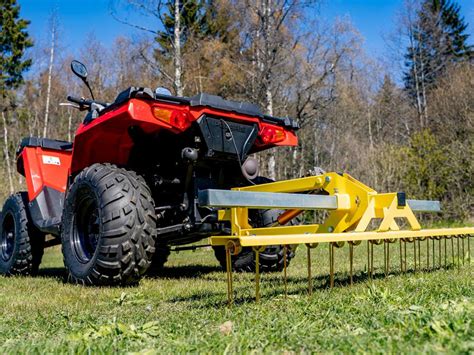 Tine Dethatcher Receiver Mount System Iron Baltic