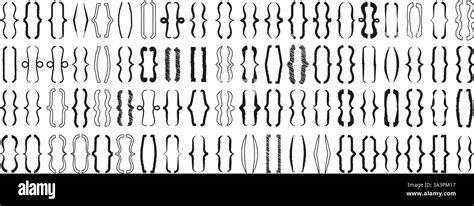 Hand Drawn Text Brackets Doodle Curly Braces Sketch Bracket Pairs For Quotation Frame Banners