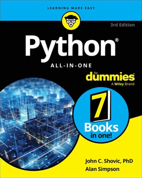 Python All In One For Dummies By John C Shovic Alan Simpson Paperback Barnes And Noble®