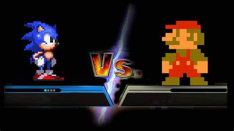 Artstation Sonic Vs Mario Classic