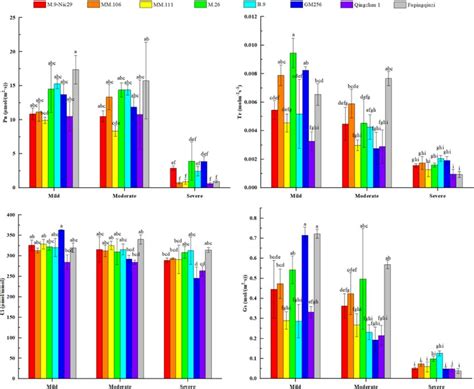 The Effect Of Different Levels Of Drought On The Photosynthetic Download Scientific Diagram