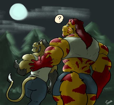 Pool Werelion Night Walk By Uniparasite E621