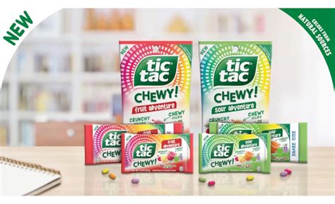 Ferrero Officially Debuts Tic Tac Chewy Snack Food And Wholesale Bakery