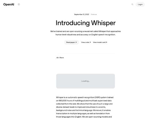 Whisper Ai Tool Details And Features