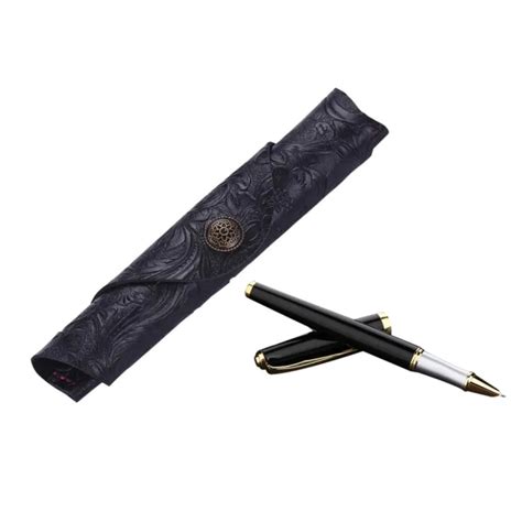 Калъф за химикал Естествена кожа Черен Emag Bg