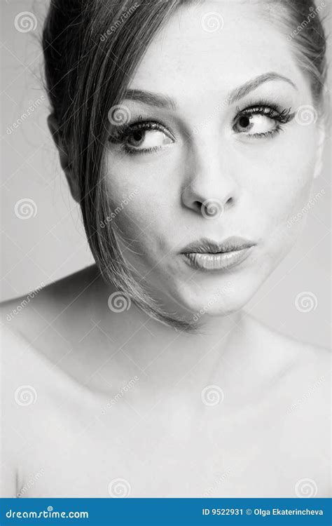 Flirtation Stock Image Image Of Beautiful Girl Groomed