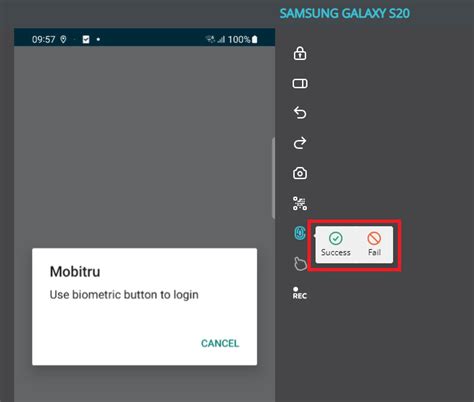 Mobitru Android Biometric Authentication