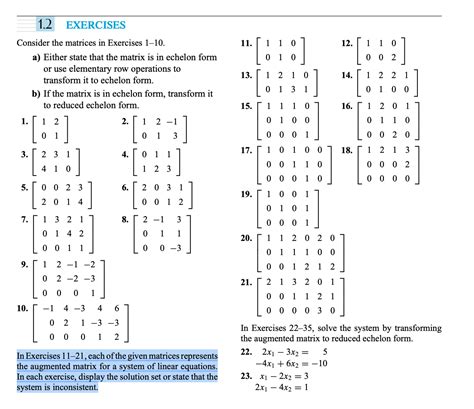 Solved Consider The Matrices In Exercises 1 10 A Either Chegg Com