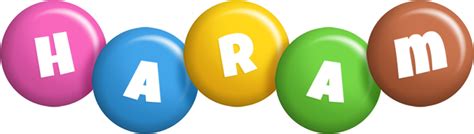 Haram Logo Name Logo Generator Candy Pastel Lager Bowling Pin