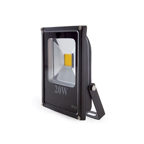 Projecteur Led 20w 1400lm 6000ºk Ip65 30000h Hx Fl20 B Cw Leroy