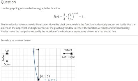 Solved Use The Graphing Window Below To Graph The Function
