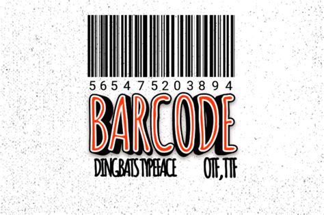 Barcode Font Font Canyon