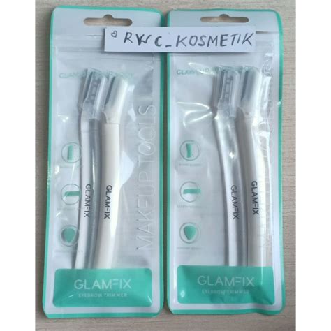 Jual Glamfix Eyebrow Trimmer Pisau Cukur Alis Shopee Indonesia