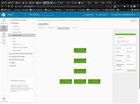 Kubernetes分享一个可以展示资源视图的 K8s开源 Web桌面 客户端工具 Octantoctant 部署 Csdn博客