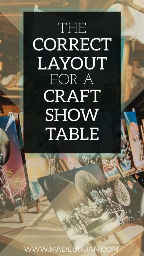 Craft Show Table Layout Tips Artofit